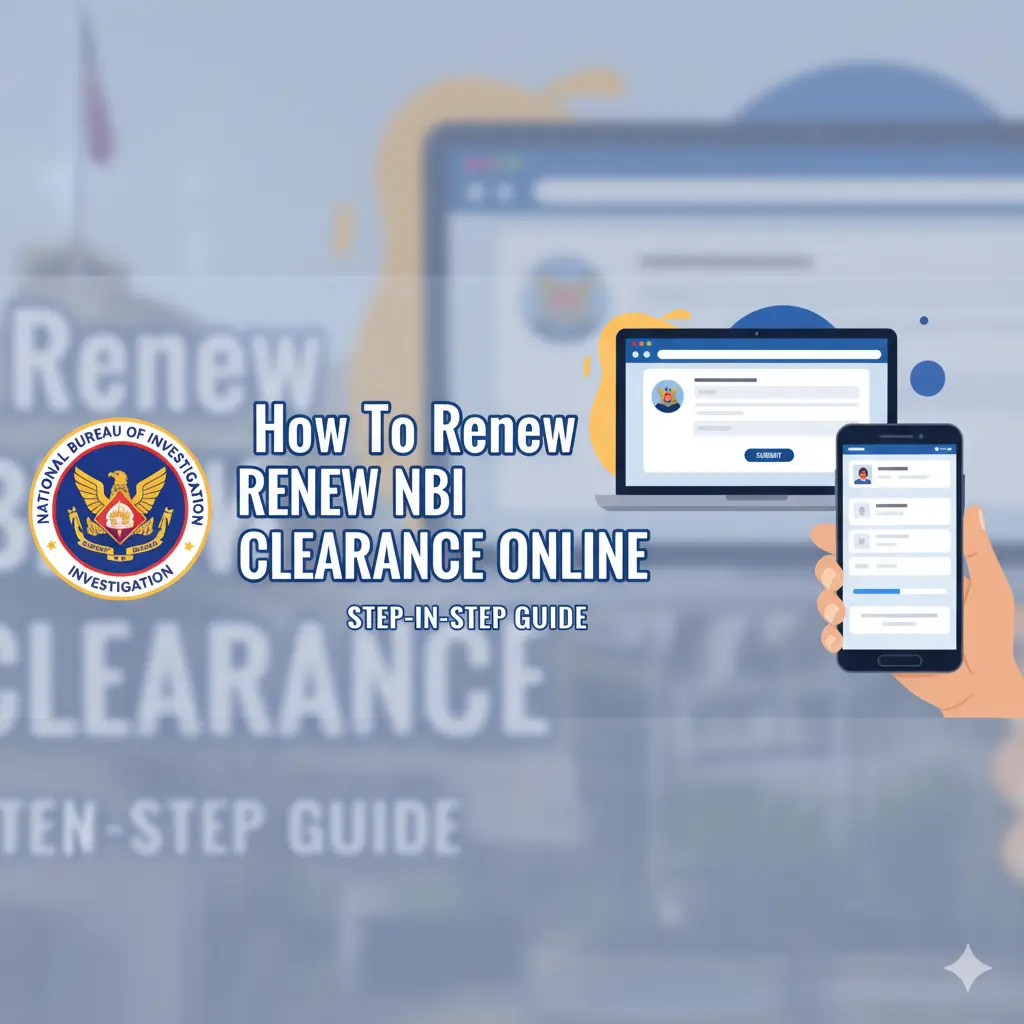 Renew NBI Clearance Online – Easy Step by Step Guide
