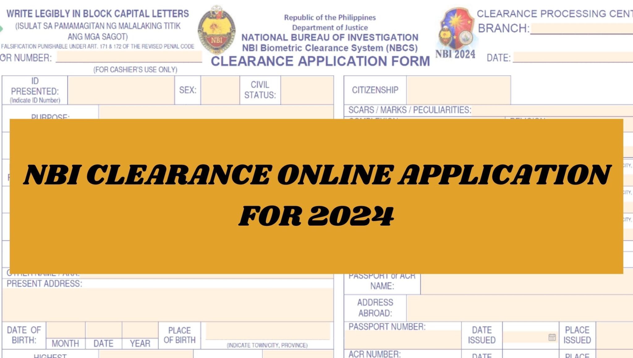 NBI Clearance Online And NBI Online Appointment