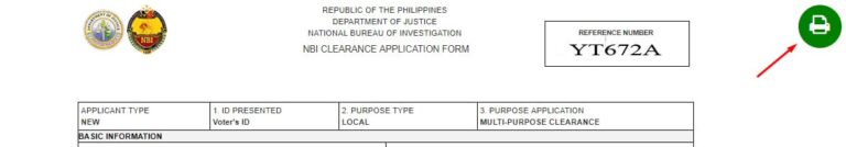 How To Save NBI Clearance Online Application Form