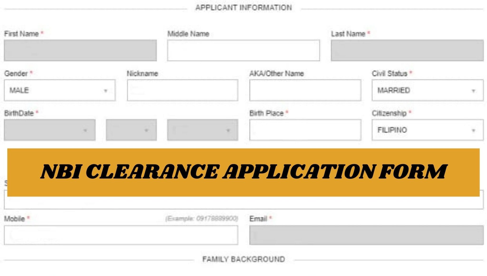 Do You Need to Print NBI Clearance Application Form?