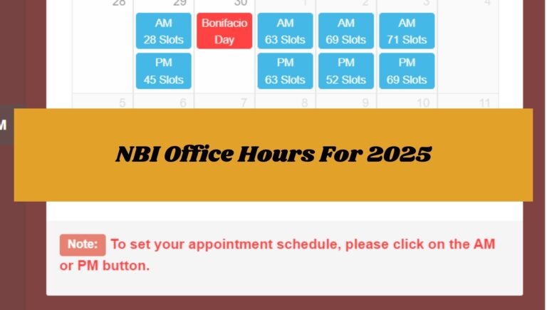 NBI Working Hours: Best Times to Visit & Avoid Long Queues